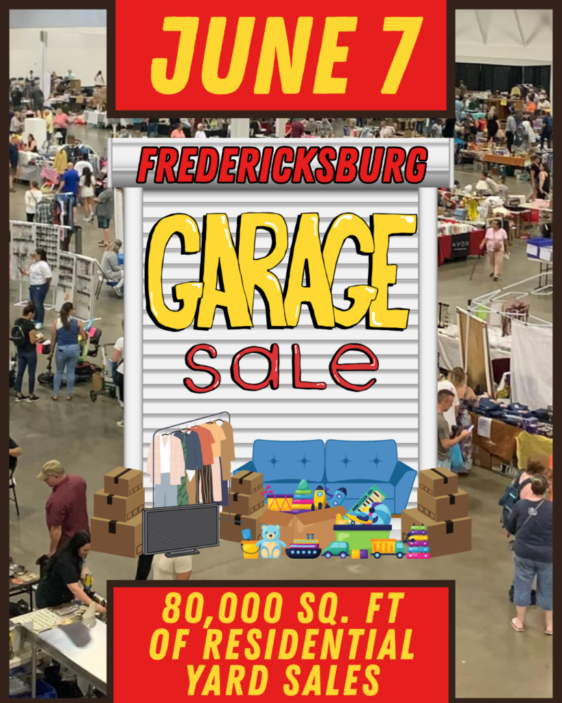Spring Garage Sale | Fredericksburg Convention Center